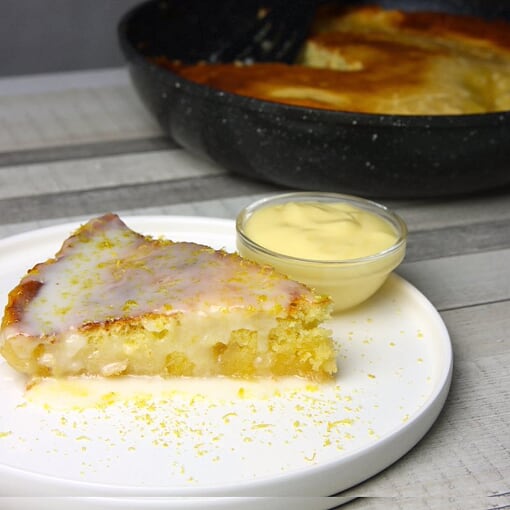 Lemon Drizzle Sponge Pudding – Jean Patrique Professional Cookware