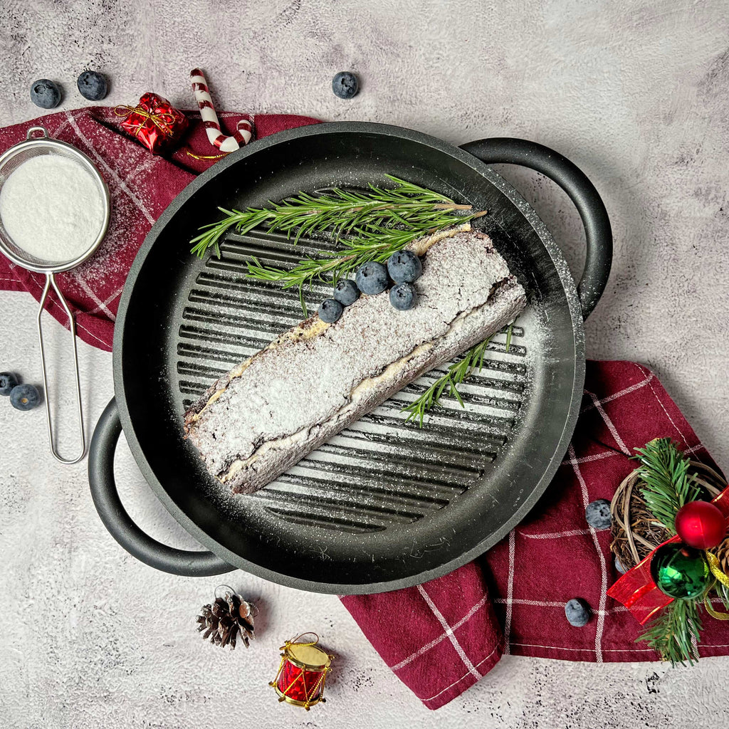 Chocolate & Almond Christmas Log – Jean Patrique Professional Cookware