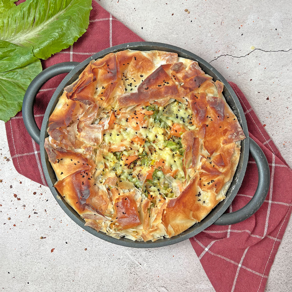 Open Leek & Sweet Potato Pie – Jean Patrique Professional Cookware