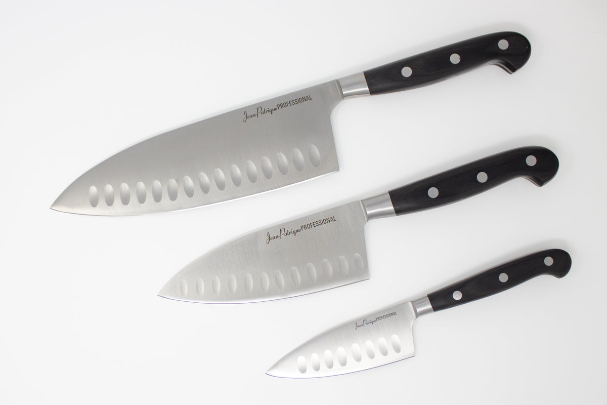 Chef’s Essential 3-Piece Stainless Steel Knife Set – Jean Patrique ...